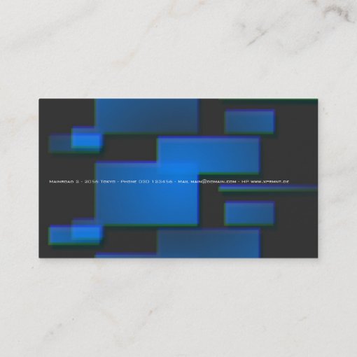3d holographic BC Business Card | Zazzle