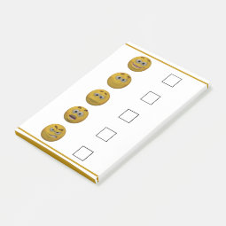 3d Style Mood Check Emoticon Post-it Notes | Zazzle