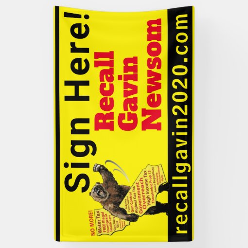 3ft x 5ft Sign Here! | Zazzle