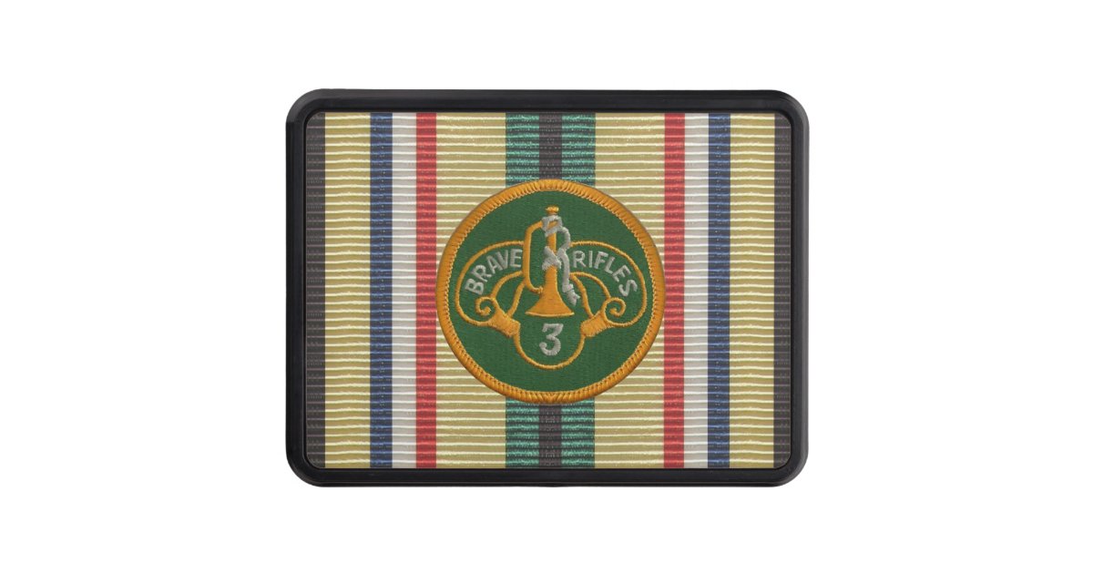 3rd ACR Desert Storm Ribbon Hitch Cover | Zazzle