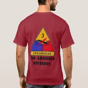 3rd Armored Division Shirt | Zazzle