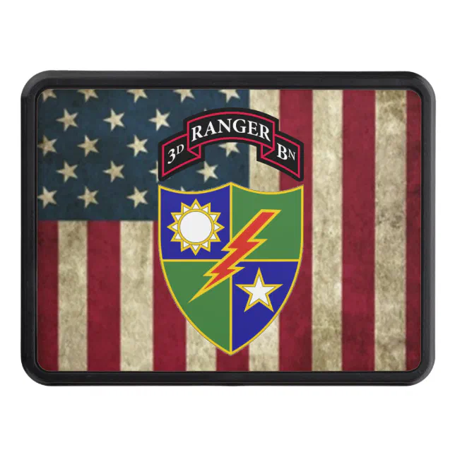 3rd Battalion - 75th Ranger Regiment - Hitch Cover | Zazzle