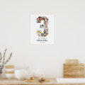 3rd Birthday Number 3 Photo Collage Custom Picture Poster | Zazzle