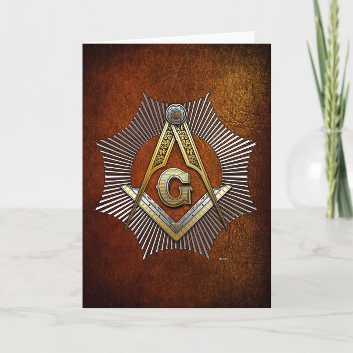 3rd Degree: Master Mason Card | Zazzle.com