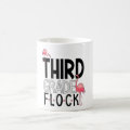 3rd Grade Flock Pink Flamingo Squad Teacher Kid Th Coffee Mug | Zazzle