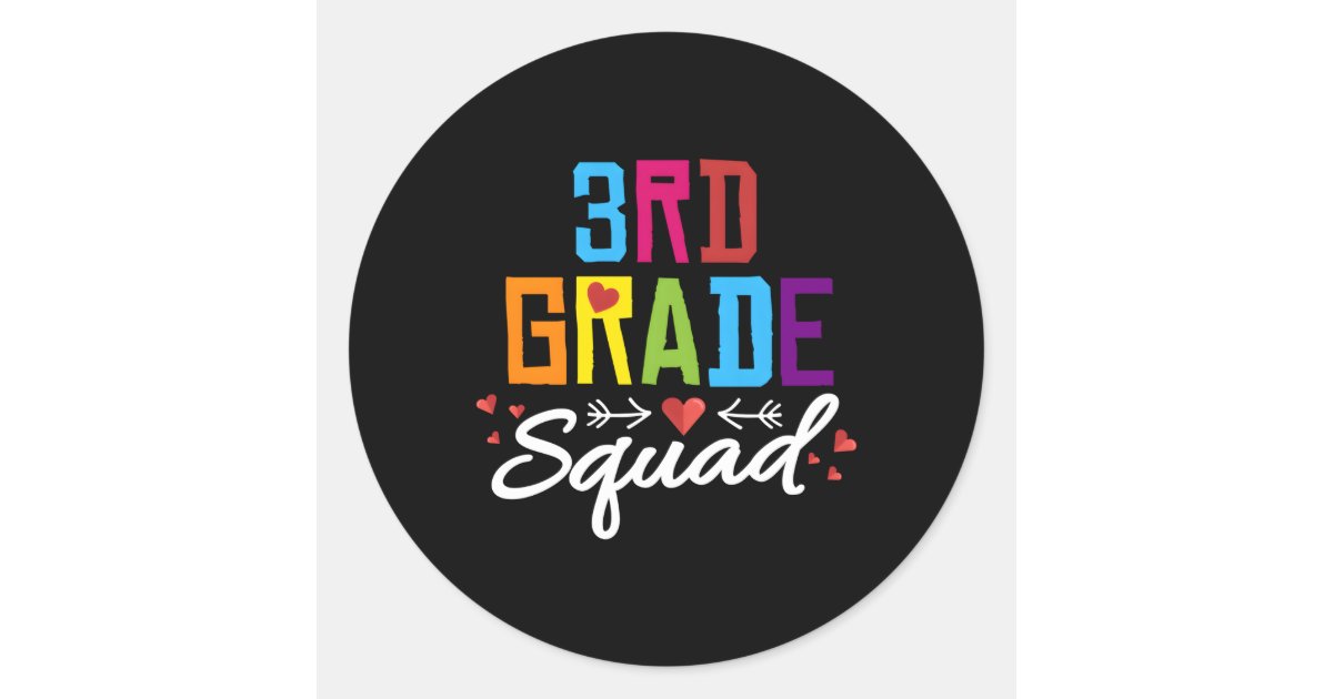 3Rd Grade Squad Third Teacher Student Team Back To Classic Round ...