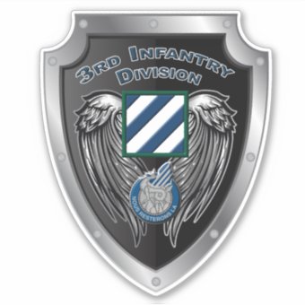 3rd Infantry Division “Rock of the Marne” Sticker | Zazzle