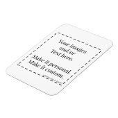 3x4" Ready to customize magnet | Zazzle