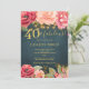 40 and fabulous floral stylish 40th birthday party invitation | Zazzle