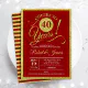 40th Anniversary Party - Ruby Red Gold Invitation | Zazzle