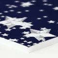 40th Birthday blue silver stars welcome party Foam Board | Zazzle