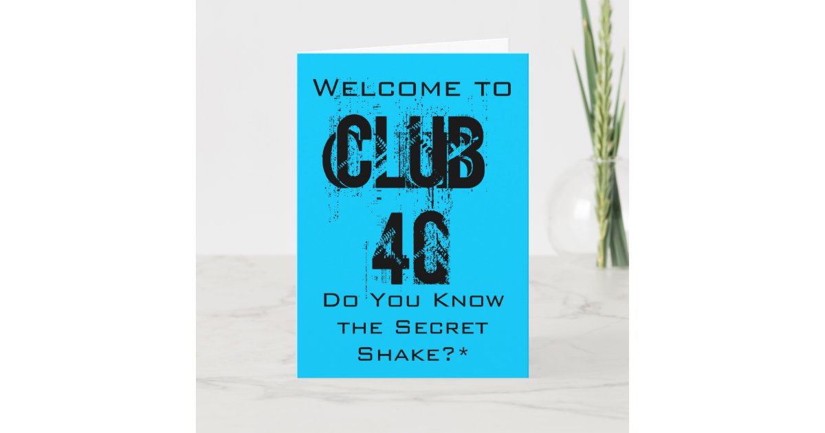 40th Birthday Card | Zazzle
