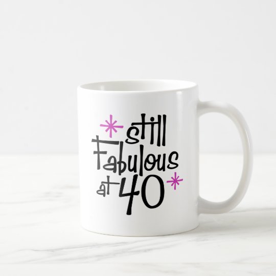 40th Birthday Coffee Mug | Zazzle.com