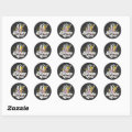 40th Birthday Crew 40 Party Crew Classic Round Sticker | Zazzle