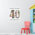 40th Birthday Photo Collage Number 40 Personalized Poster | Zazzle
