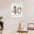 40th Birthday Photo Collage Number 40 Personalized Poster | Zazzle