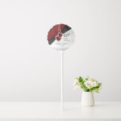 40th Ruby Wedding Anniversary Balloon | Zazzle