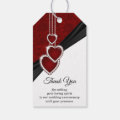 40th Ruby Wedding Anniversary Gift Tags | Zazzle