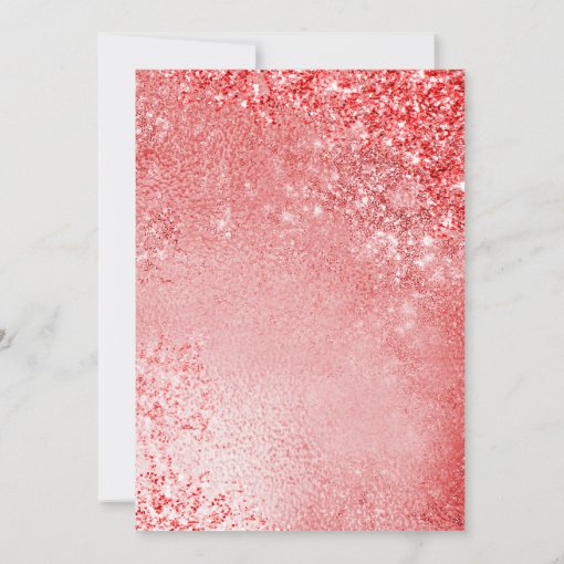 40th Wedding Anniversary Ruby Red Invitation | Zazzle