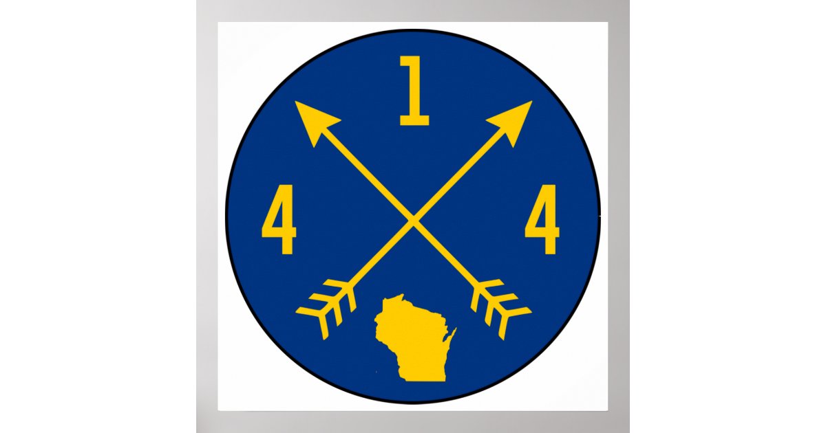 414 Area Code Art Poster | Zazzle