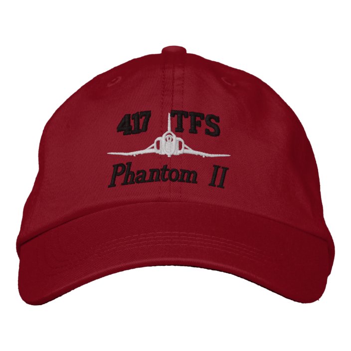 417th TFS F-4 Golf Hat | Zazzle.com