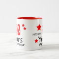 42nd anniversary, 42 Years Wedding Anniversaries Two-Tone Coffee Mug ...