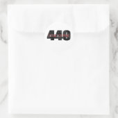 440 Mopar Beast Classic Round Sticker | Zazzle