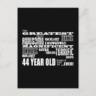44th Birthday Invitations | Zazzle