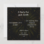 44th Birthday party Invitation with bubbles | Zazzle