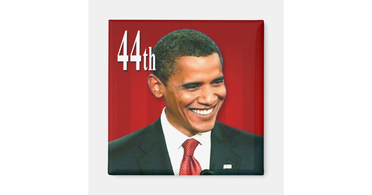 44th President Barack Obama Magnet | Zazzle