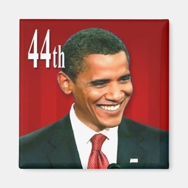 44th President Barack Obama Magnet | Zazzle