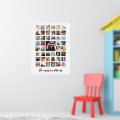 45 Photo Collage and Text Personalized Poster | Zazzle