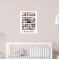 45 Photo Collage and Text Personalized Poster | Zazzle