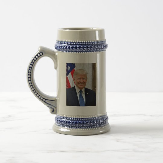 45 President Donald Trump Beer Stein | Zazzle.com