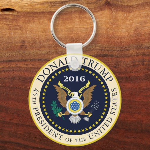 45th President of the United States Keychain | Zazzle