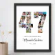 47th Birthday Number 47 Custom Photo Collage Poster | Zazzle