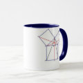 47th problem of euclid mug | Zazzle