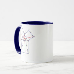 47th problem of euclid mug | Zazzle