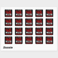48 Year Old Bday Took Me Look Good 48th Birthday Square Sticker | Zazzle