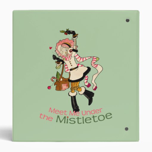 4 Little Monsters - Nessa Holiday Binder | Zazzle