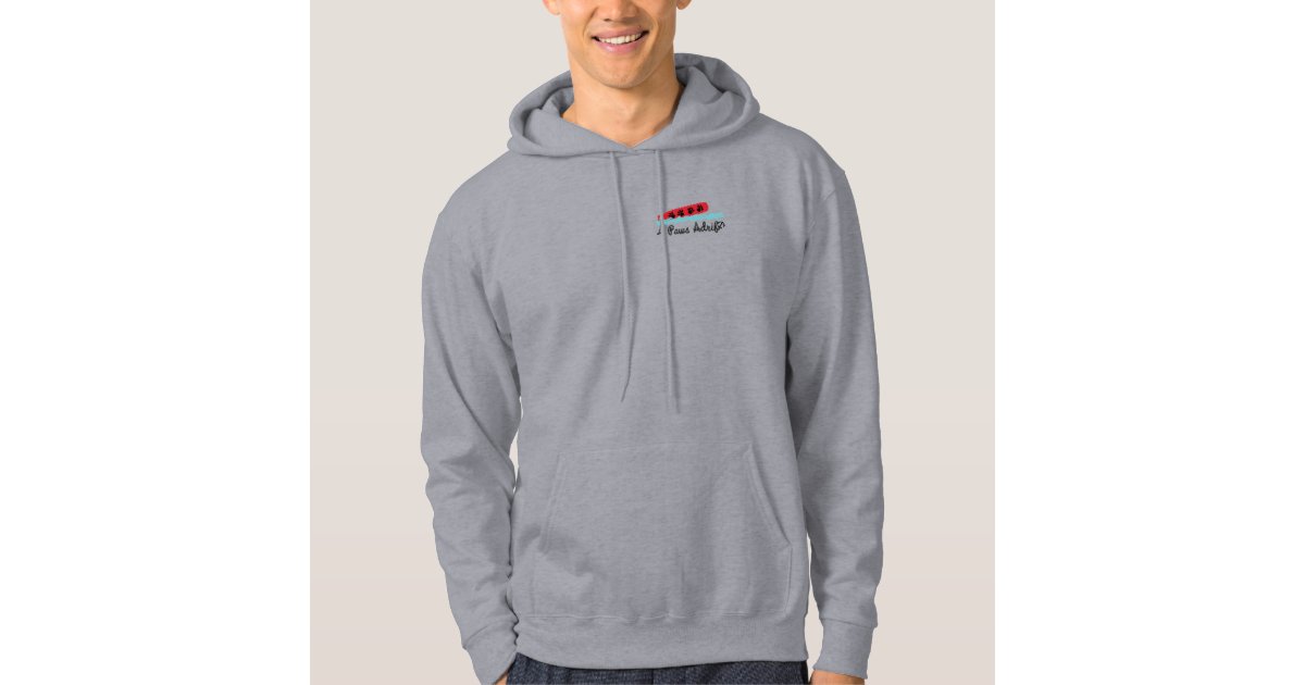 4 Paws Adrift Life is short. Walk your Dog. Hoodie | Zazzle