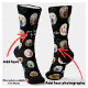 4 Photo collage and text template custom made Socks | Zazzle
