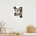 4 Years Together Photo Collage Wedding Anniversary Poster | Zazzle