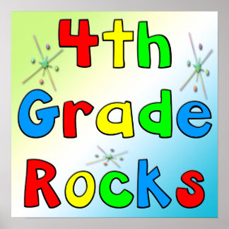 4th Grade Posters, 4th Grade Prints, Art Prints, Poster Designs