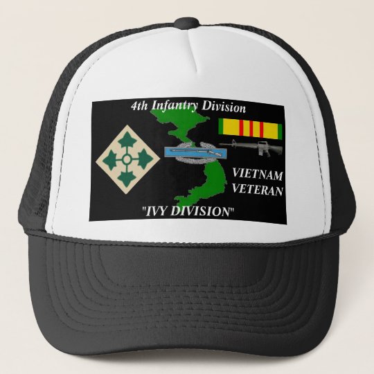 4th Infantry Division"IVY DIVISION" Ball Caps | Zazzle.com