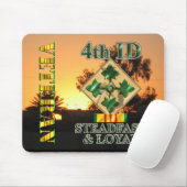 4th Infantry Division Vietnam Veteran Mouse Pad | Zazzle