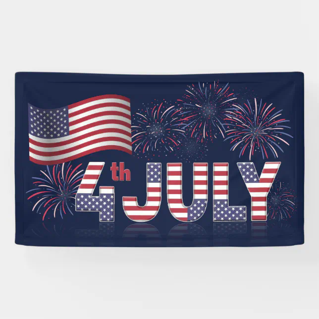 4th of July Banner | Zazzle