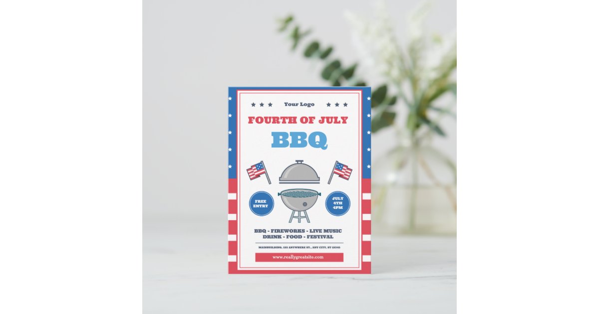 4th of July Celebration, Independence Day Postcard | Zazzle