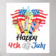 4th of July Fireworks Poster | Zazzle