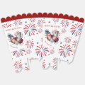 4th of July Patriotic Firework Family Name Favor Boxes | Zazzle
